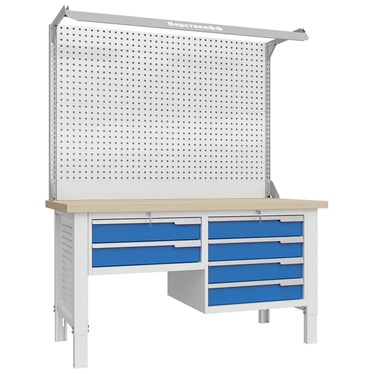 Стол-верстак Craft 1602.L14.5-2F (2165x1593x743 мм) MBWF124454 — цена ...